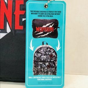 Bioworld | Bags | Xmen 5 Inch Packable Backpack | Poshmark